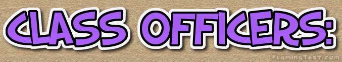 CLASS OFFICERS: logo. Free logo maker.