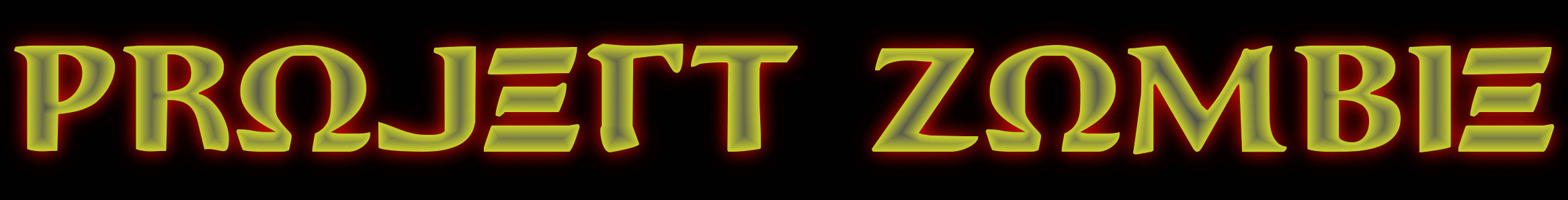 Project Zombie logo. Free logo maker.