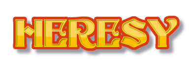 HERESY logo. Free logo maker.