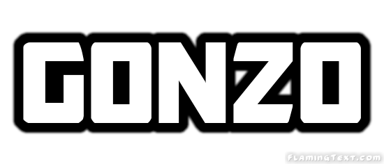 GONZO logo. Free logo maker.