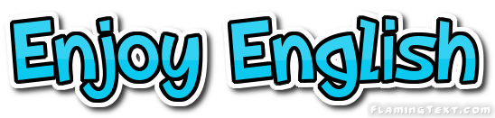 Enjoy English logo. Free logo maker.