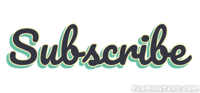 Subscribe logo. Free logo maker.