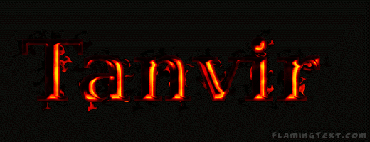Tanvir Name Logo