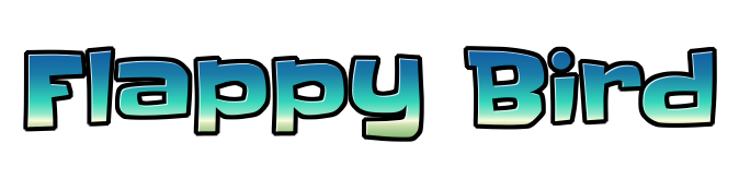 Flappy Bird logo. Free logo maker.