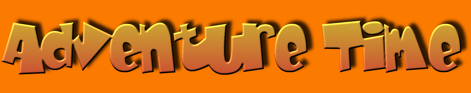 Adventure Time logo. Free logo maker.