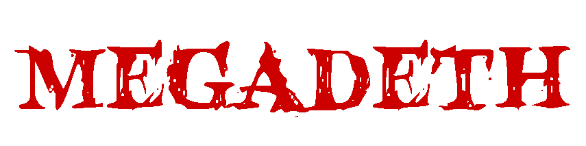 MEGADETH logo. Free logo maker.