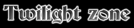 Twilight zone logo. Free logo maker.