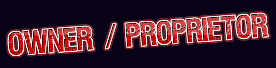 Owner / Proprietor logo. Free logo maker.