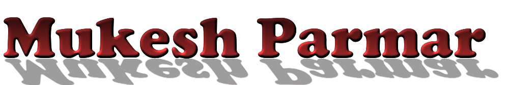 Mukesh Parmar logo. Free logo maker.