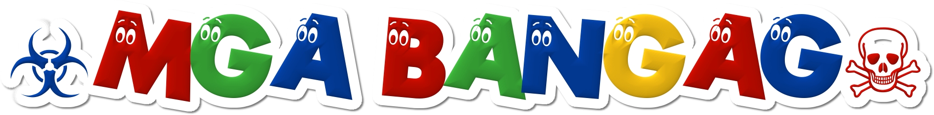 ☣MGA BANGAG☠ logo. Free logo maker.