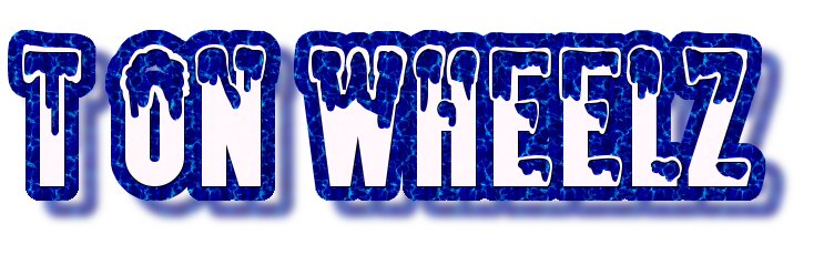 T On Wheelz logo. Free logo maker.