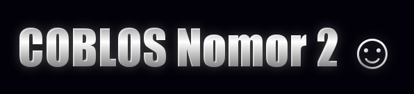 COBLOS Nomor 2 ☺ logo. Free logo maker.