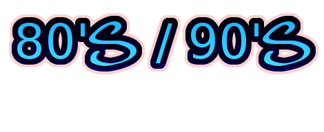 80'S / 90'S logo. Free logo maker.