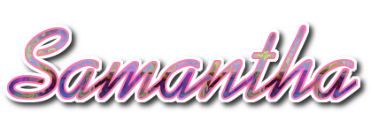 Samantha logo. Free logo maker.