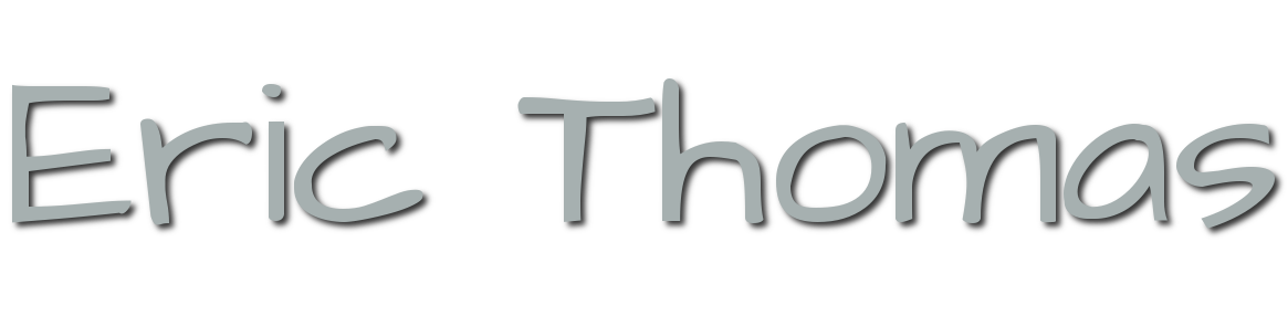 Eric Thomas logo. Free logo maker.