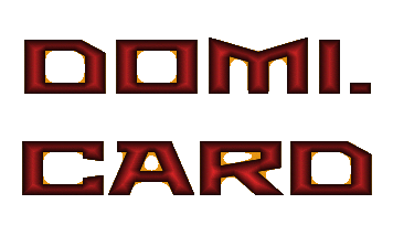 DOMI. CARD logo. Free logo maker.