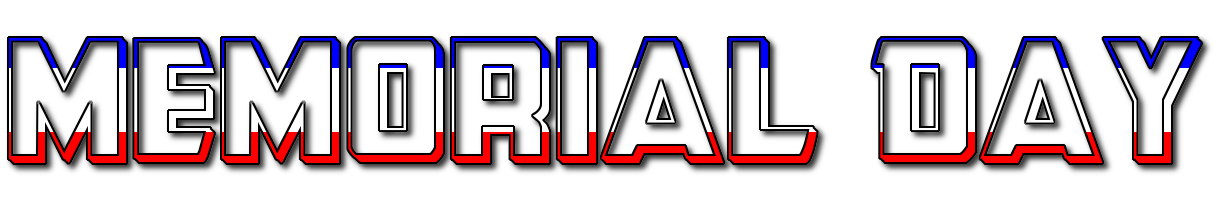 Memorial Day logo. Free logo maker.