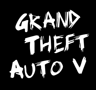 Grand Theft Auto V logo. Free logo maker.