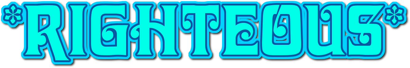 *Righteous* logo. Free logo maker.