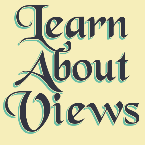 Learn About Views logo. Free logo maker.