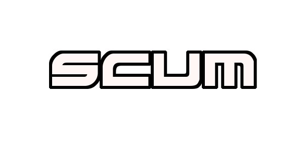 SCUM logo. Free logo maker.