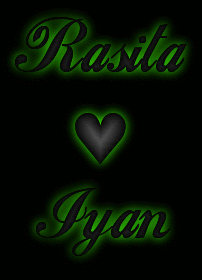 Rasita ♥ Iyan logo. Free logo maker.