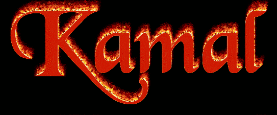 Kamal logo. Free logo maker.