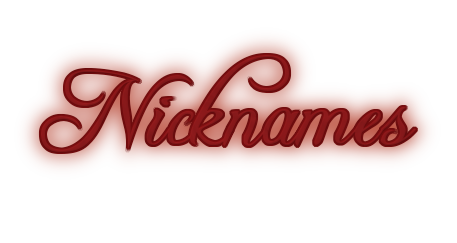 Nicknames logo. Free logo maker.