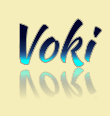 Voki logo. Free logo maker.