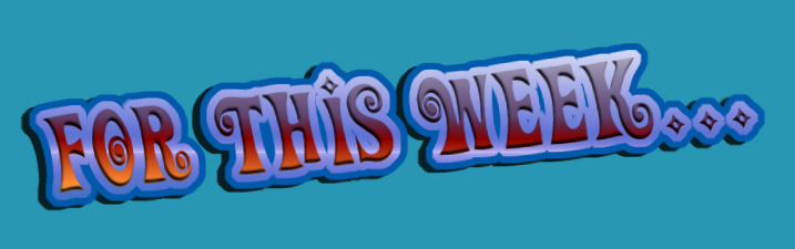 For This Week... logo. Free logo maker.