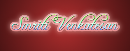 Smriti Venkatesan logo. Free logo maker.