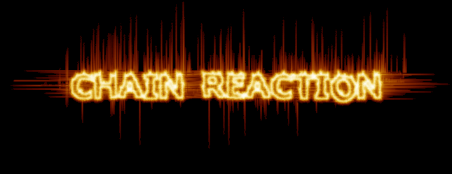 CHAIN REACTION logo. Free logo maker.
