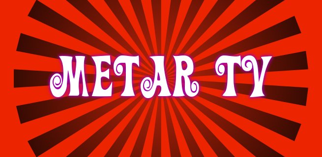 MeTaR tV logo. Free logo maker.