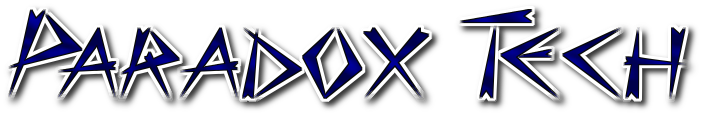 Paradox Tech logo. Free logo maker.