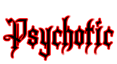 Psychotic logo. Free logo maker.