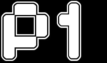 P1 logo. Free logo maker.