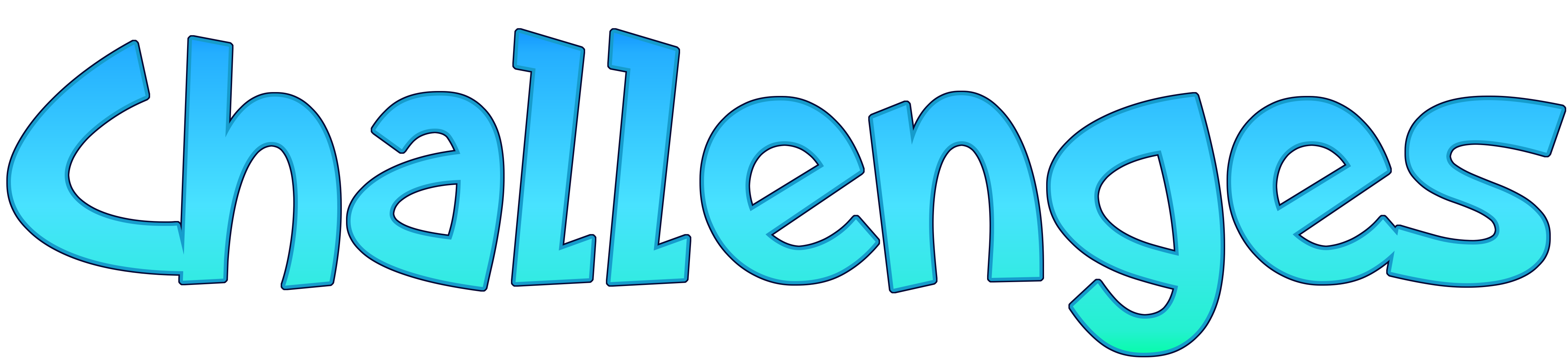 Challenges logo. Free logo maker.