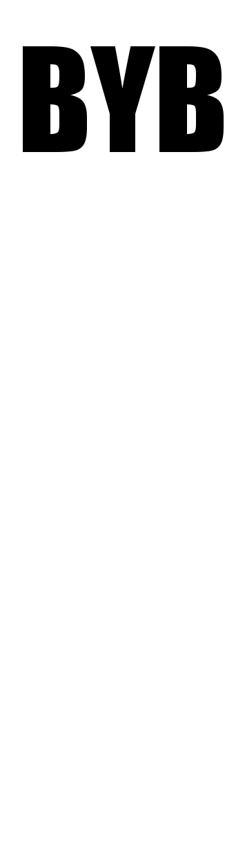 BYB logo. Free logo maker.