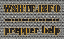 WSHTF.INFO ---------------- prepper help logo. Free logo maker.