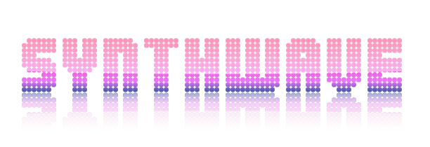 Synthwave logo. Free logo maker.