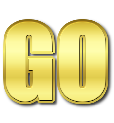 GO logo. Free logo maker.