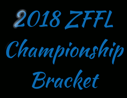 2018 ZFFL Championship Bracket logo. Free logo maker.