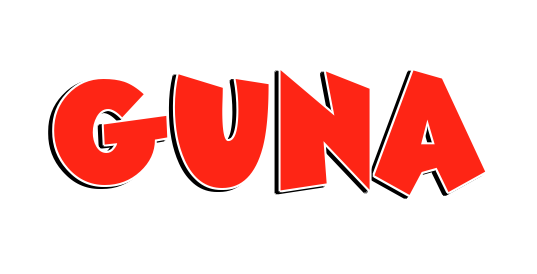 Guna logo. Free logo maker.