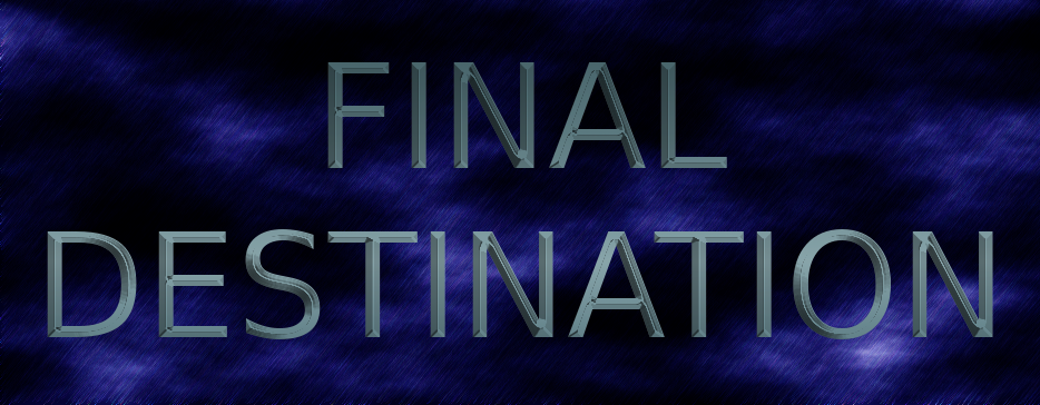 FINAL DESTINATION logo. Free logo maker.