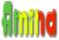 Amina logo. Free logo maker.