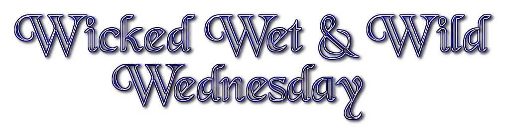 Wicked Wet & Wild Wednesday logo. Free logo maker.