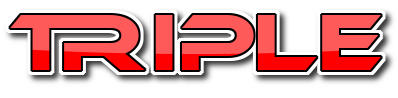 Triple logo. Free logo maker.