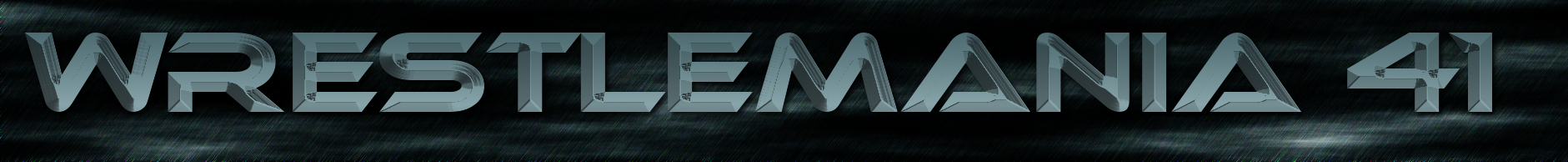 WrestleMania 41 logo. Free logo maker.