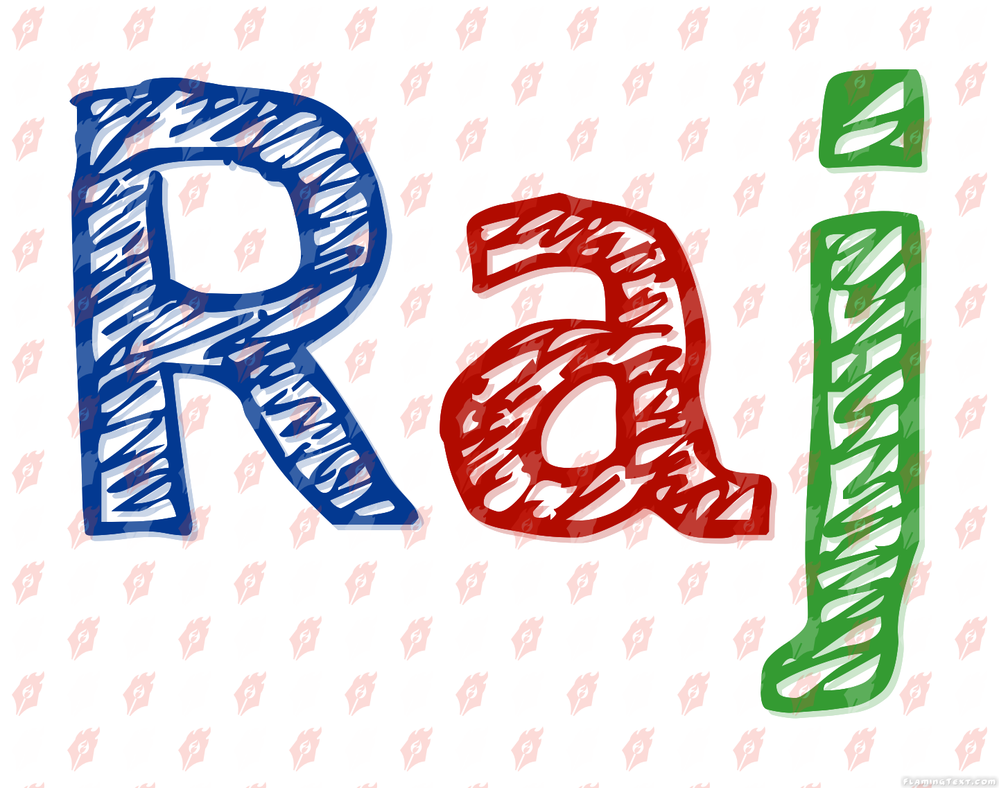 Raj logo. Free logo maker.