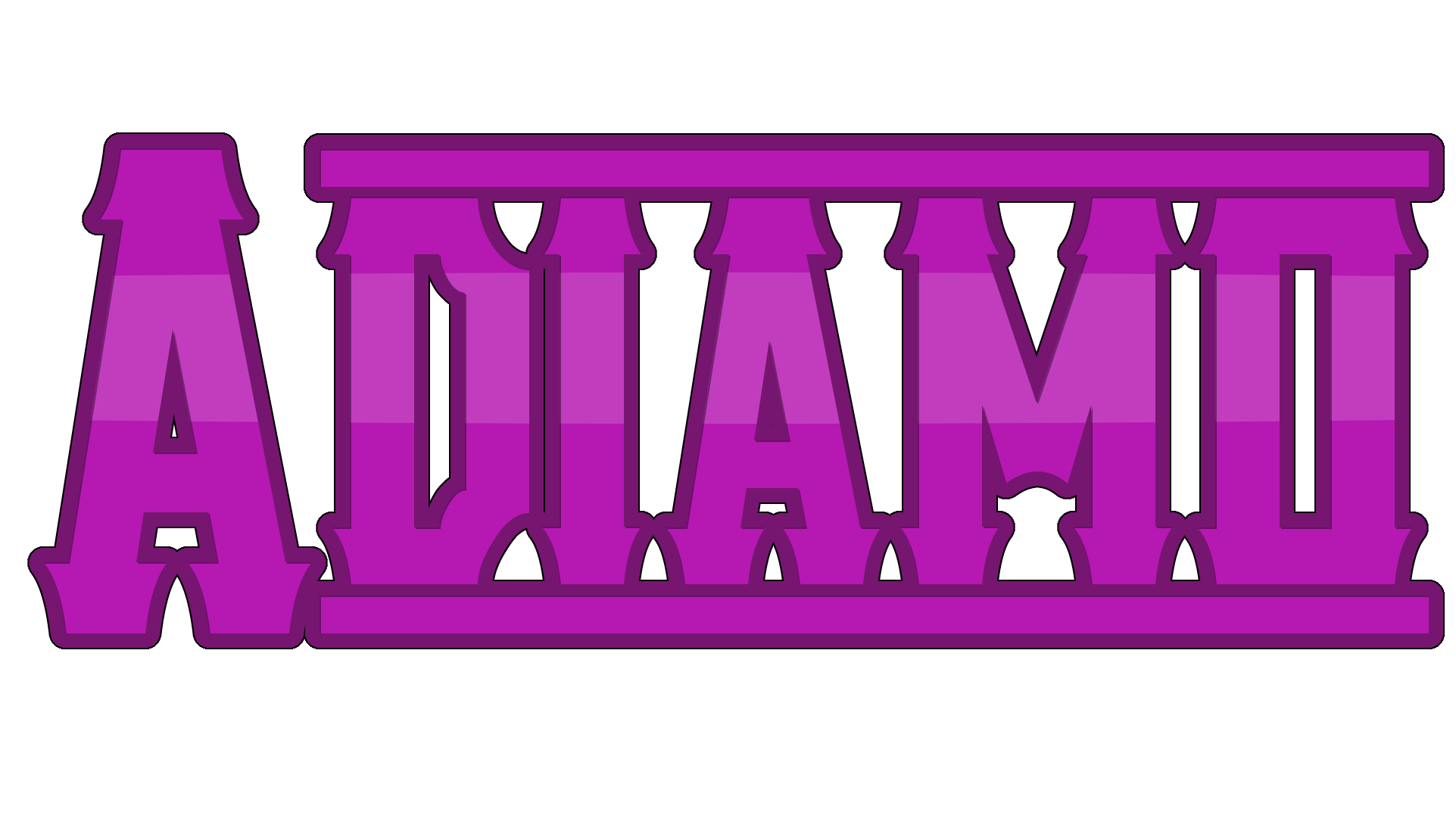 Adiamo logo. Free logo maker.